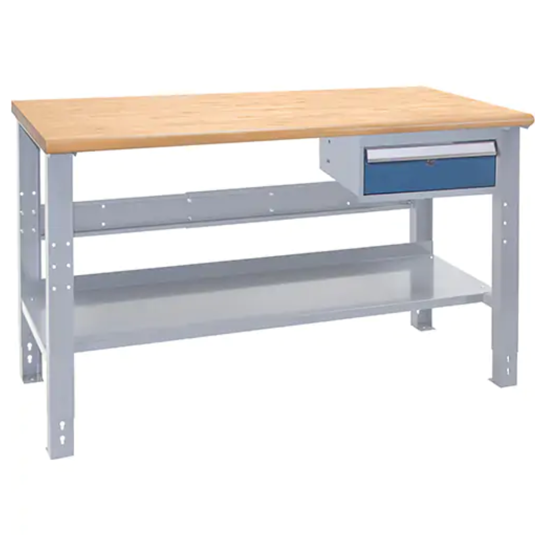 Industrial Duty Workbench, 36" W x 72" D x 34" H, 1000 lbs. Capacity ...